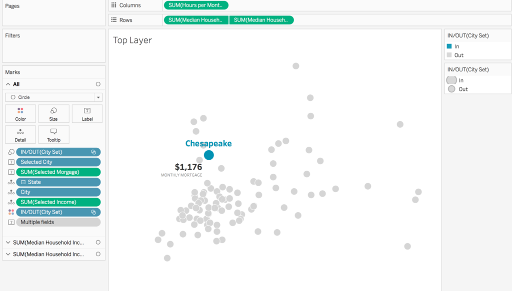 Create Custom Drop Lines Using Set Actions and Transparent Worksheets ...