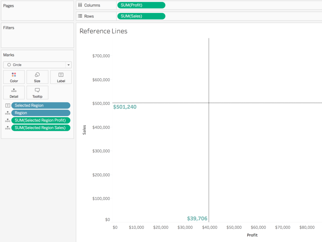 Create Custom Drop Lines Using Set Actions and Transparent Worksheets ...